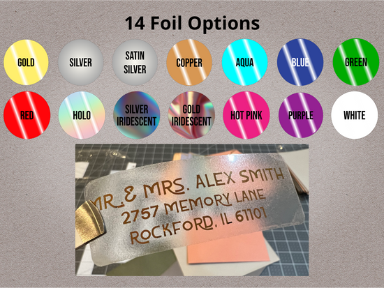 Custom Small Address Labels Rolls | Blue Planet Labels – Blue Planet Labels