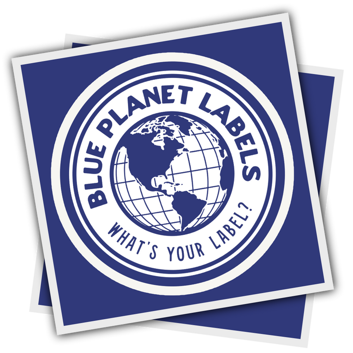 Blue Planet Labels | Premium Stickers and Labels